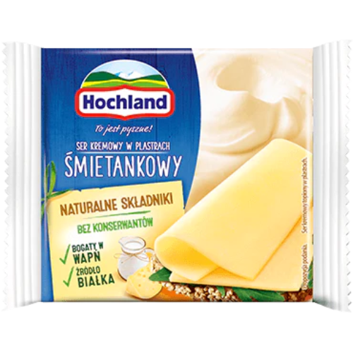 Hochland Cheese Slices Cream 10X130G – Mazovia Brands