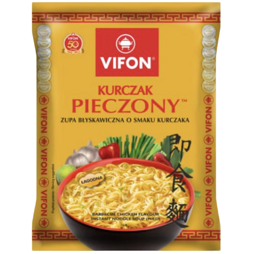 Vifon Noodles Bbq Roasted Chicken 24X70G – Mazovia Brands
